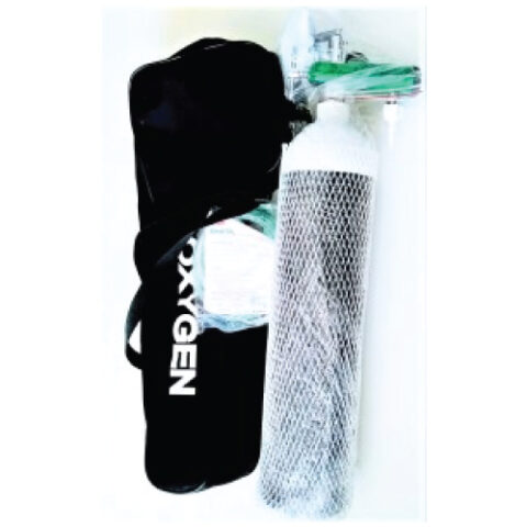 Medical oxygen cylinder 3.3L - Carry shoulder bag optional - MOCC
